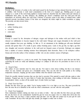 Welding Defects | DOCX