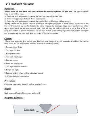 Welding Defects | DOCX