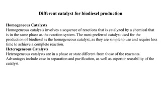 Manufacturing biodiesel from used domestic vegetable oil.pptx