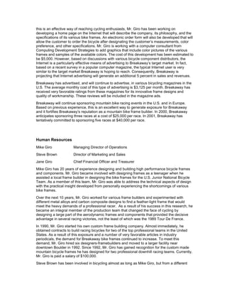 Manufacturing busplan | PDF