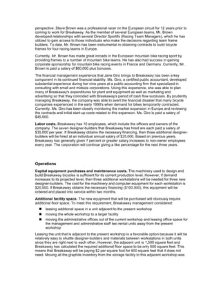 Manufacturing busplan | PDF