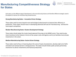Manufacturing Competitiveness | PPT