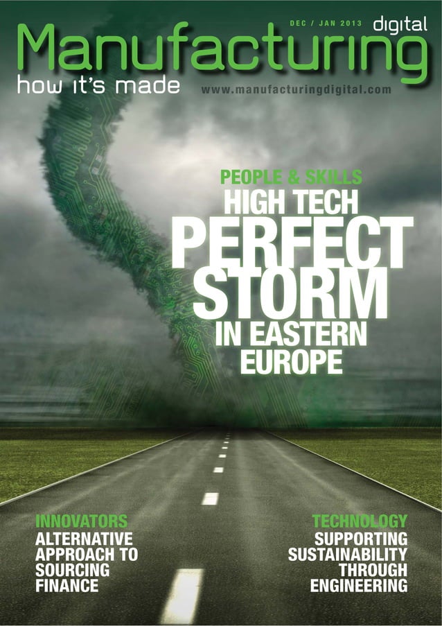 Manufacturing Digital Magazine High Tech Industry Perfect Storm Cover | PDF