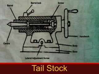 Manufacturing engineering iii (ppt on lathe machine) | PPTX