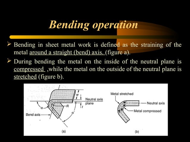 Manufacturing Engineering,Sheet Metal Forming | PPT