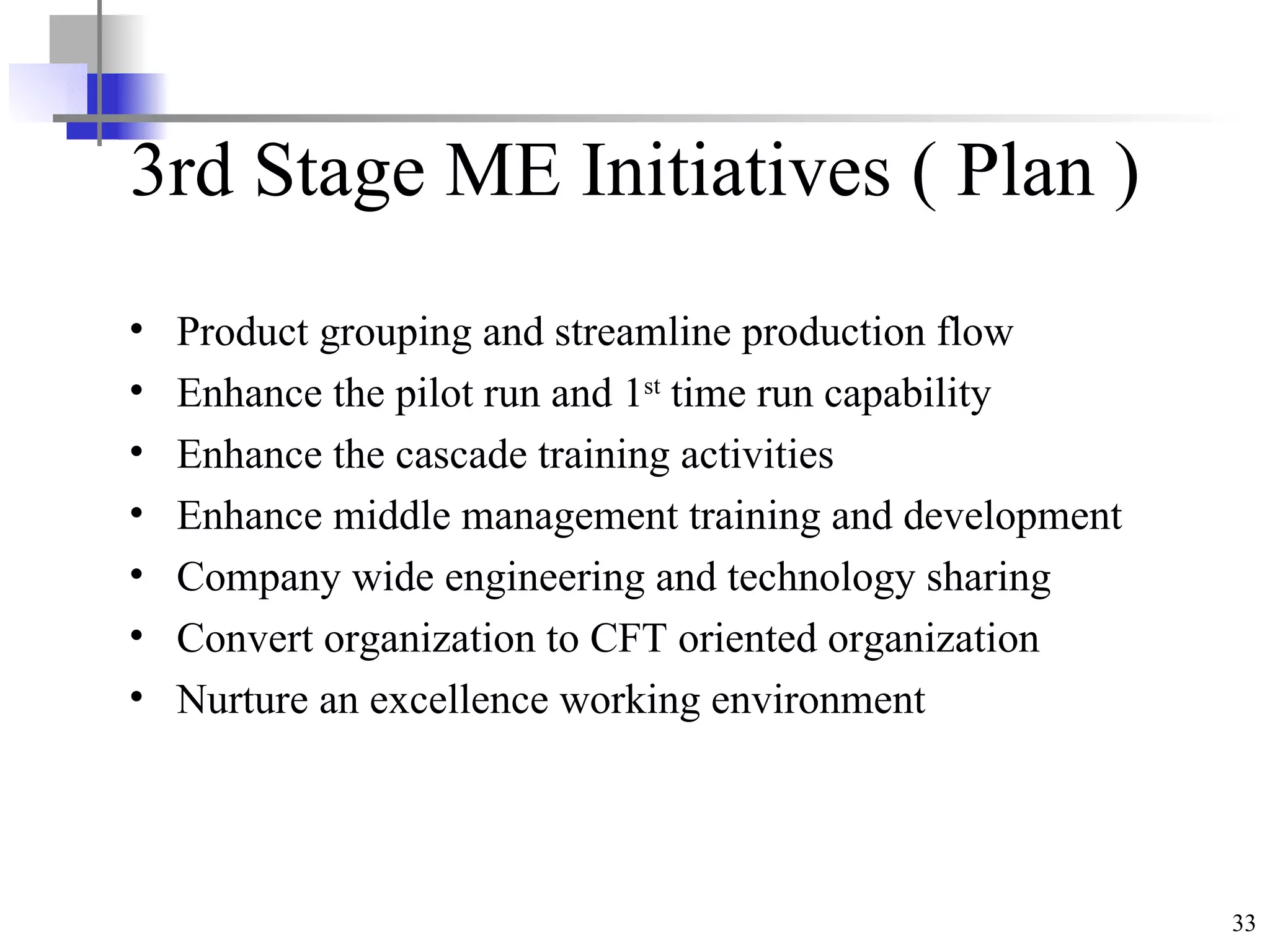 Manufacturing excellence | PPT