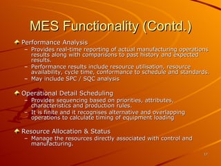 Manufacturing executionsystem 12360484152-phpapp02 | PPT