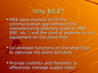 Manufacturing executionsystem 12360484152-phpapp02 | PPT