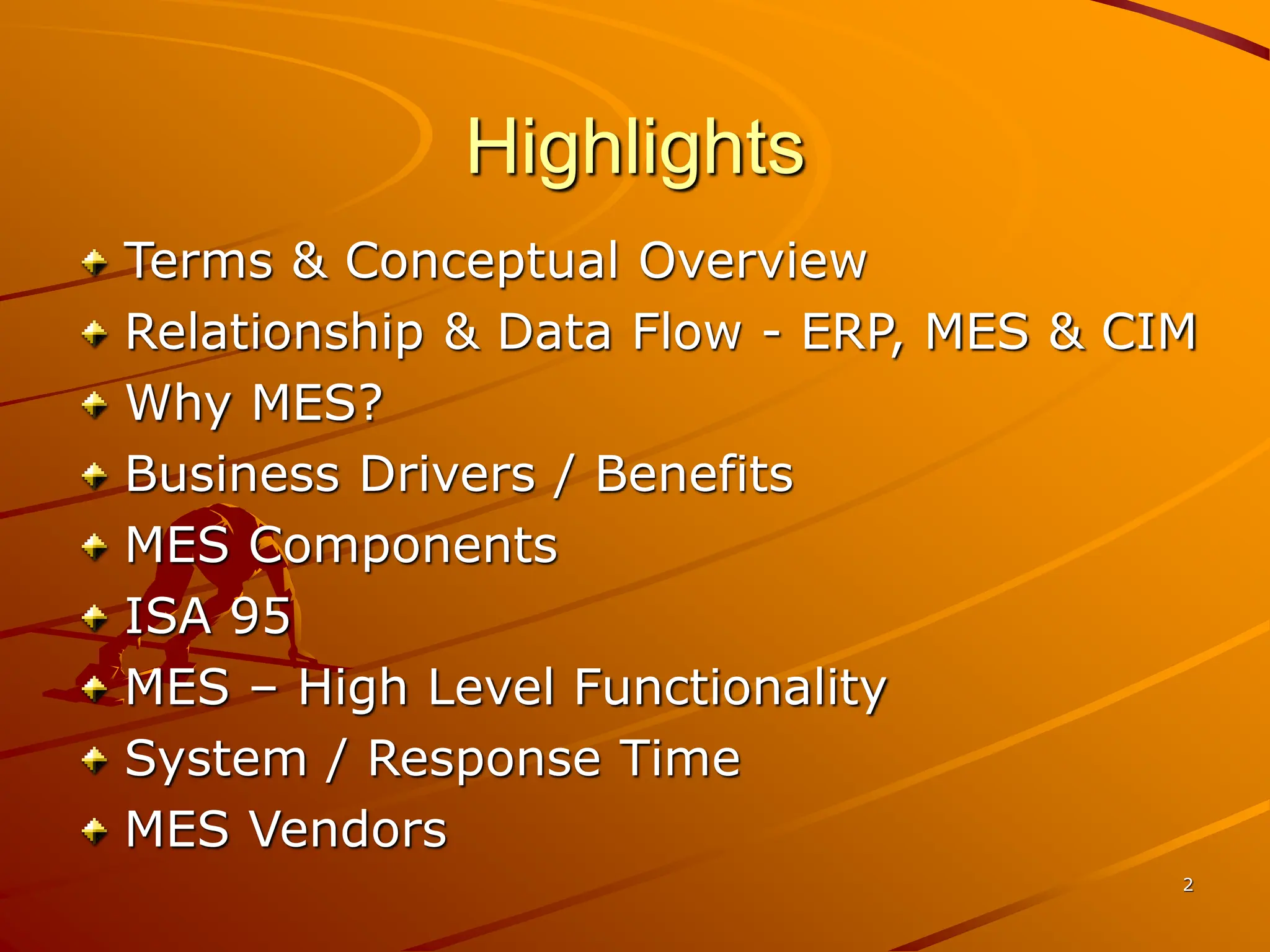 Manufacturing Execution System (Why MES?) | PPT