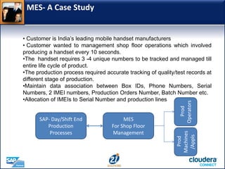 Manufacturing execution system from 2i solutions | PPT