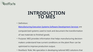Manufacturing Execution Systems (MES) Software Development Services.pptx