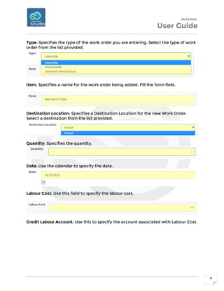 Automan - Manufacturing ERP | PDF