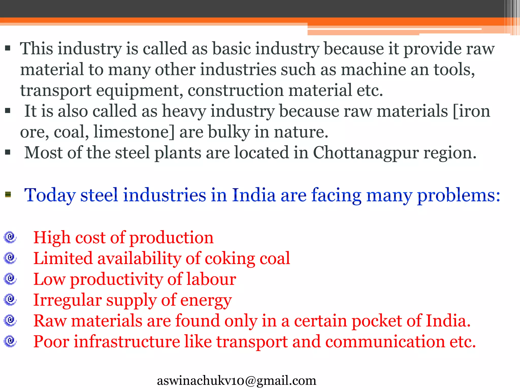 Manufacturing Industries Class 10 | PPTX