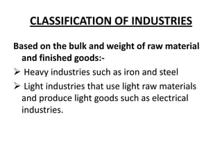 Manufacturing industries | PPSX