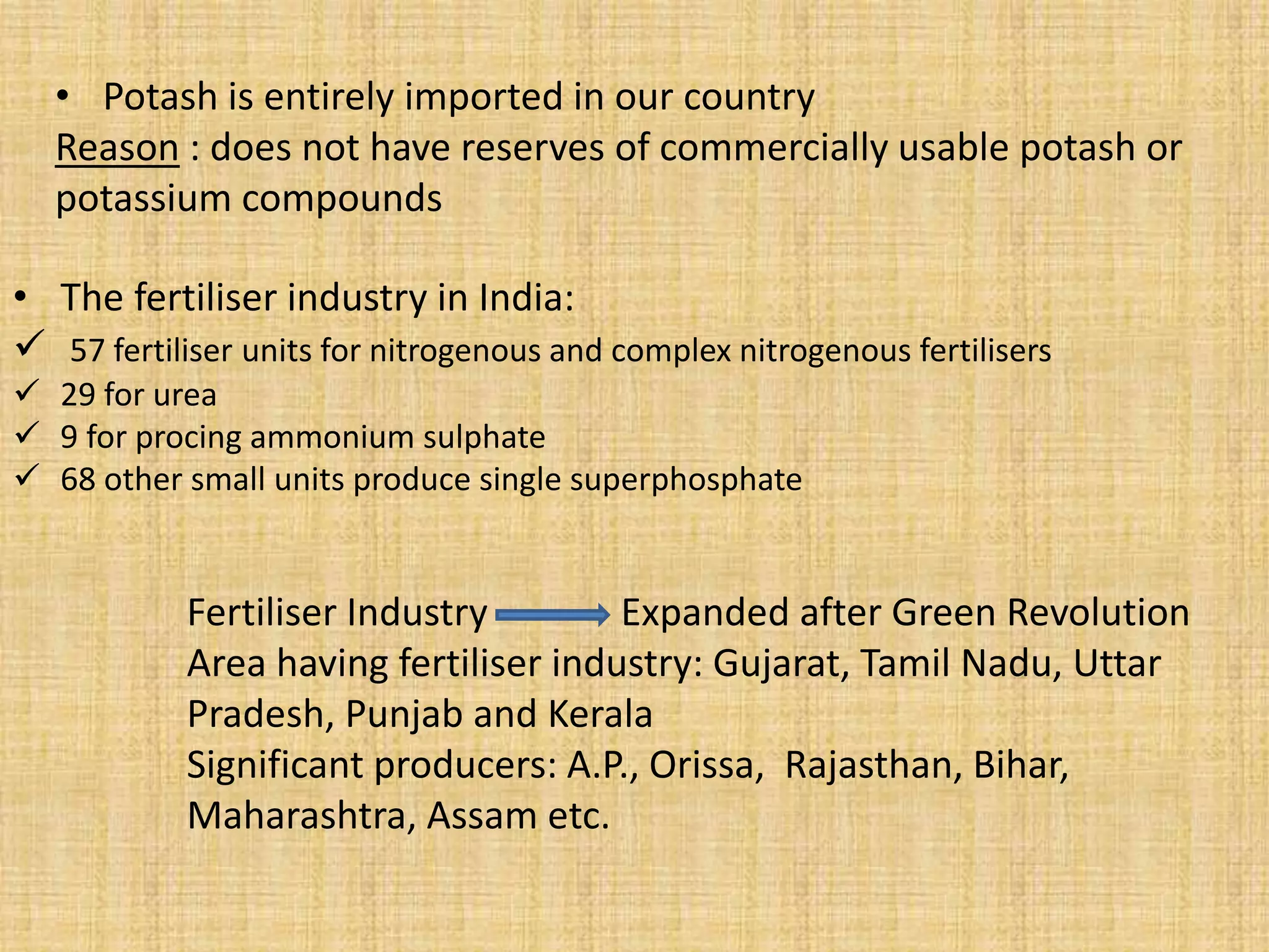Class:10, Geography Manufacturing industries | PPTX