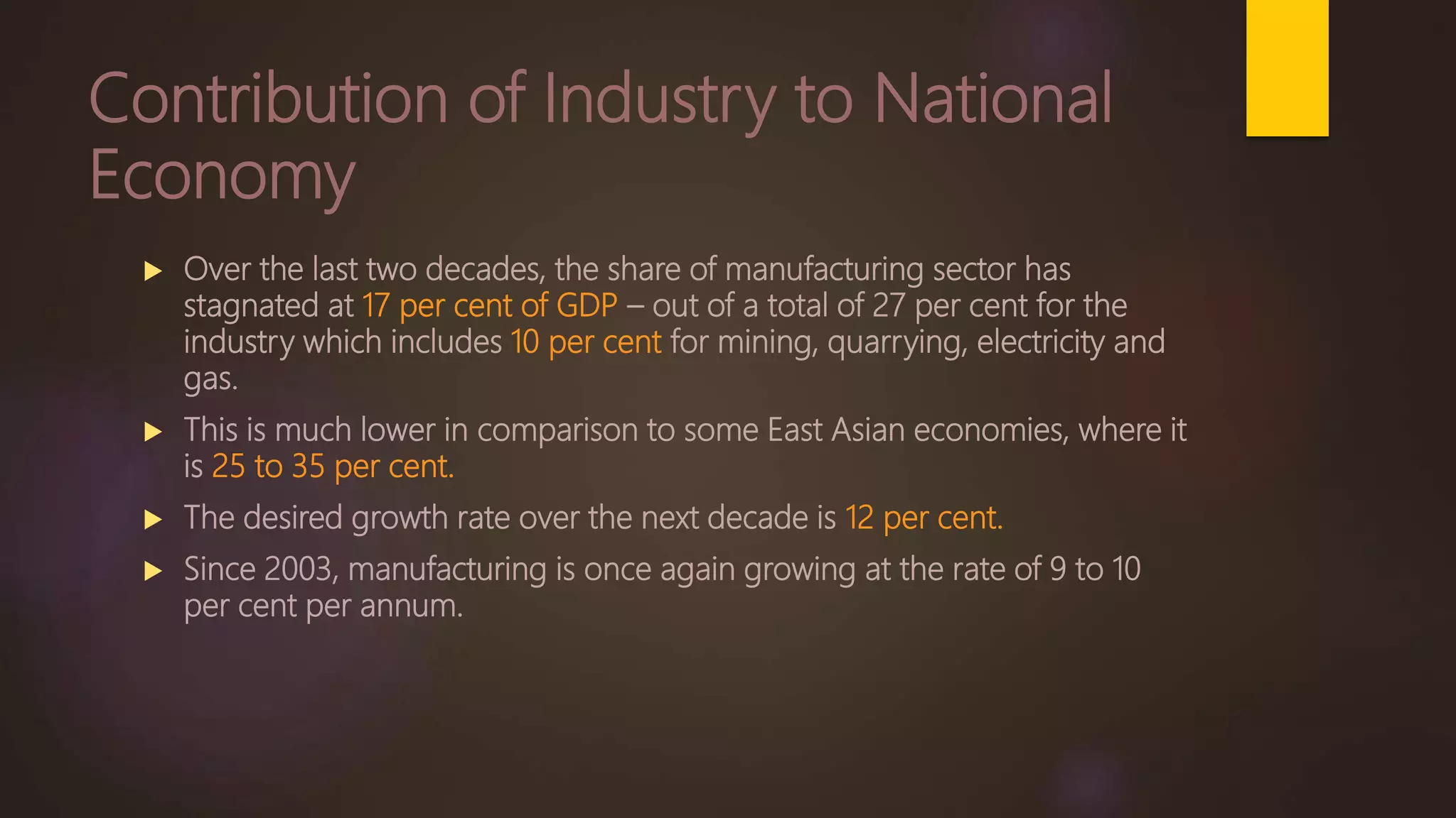 Manufacturing industries | PPTX