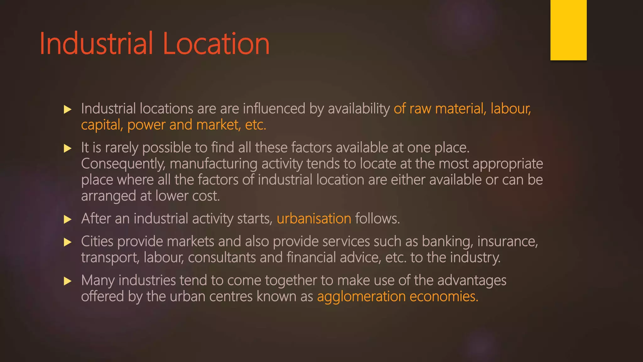 Manufacturing industries | PPTX