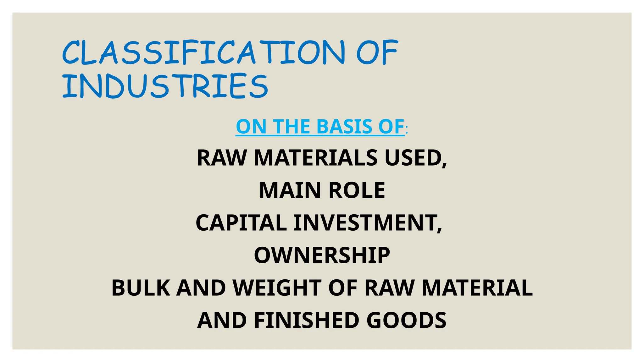 MANUFACTURING INDUSTRIES CLASS 10 GEOGRAPHY.pptx