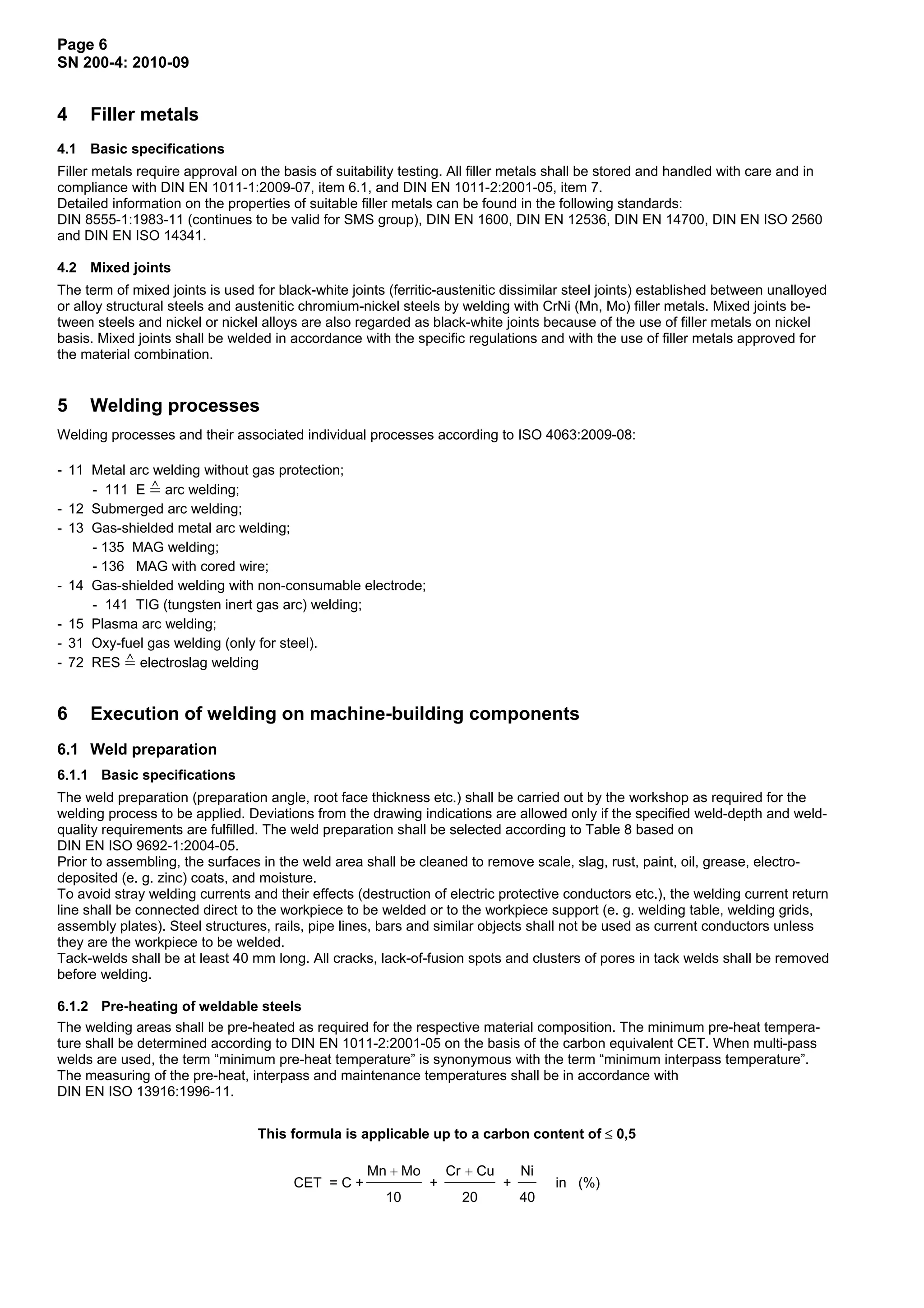 Manufacturing instructions sn200_2010 | PDF