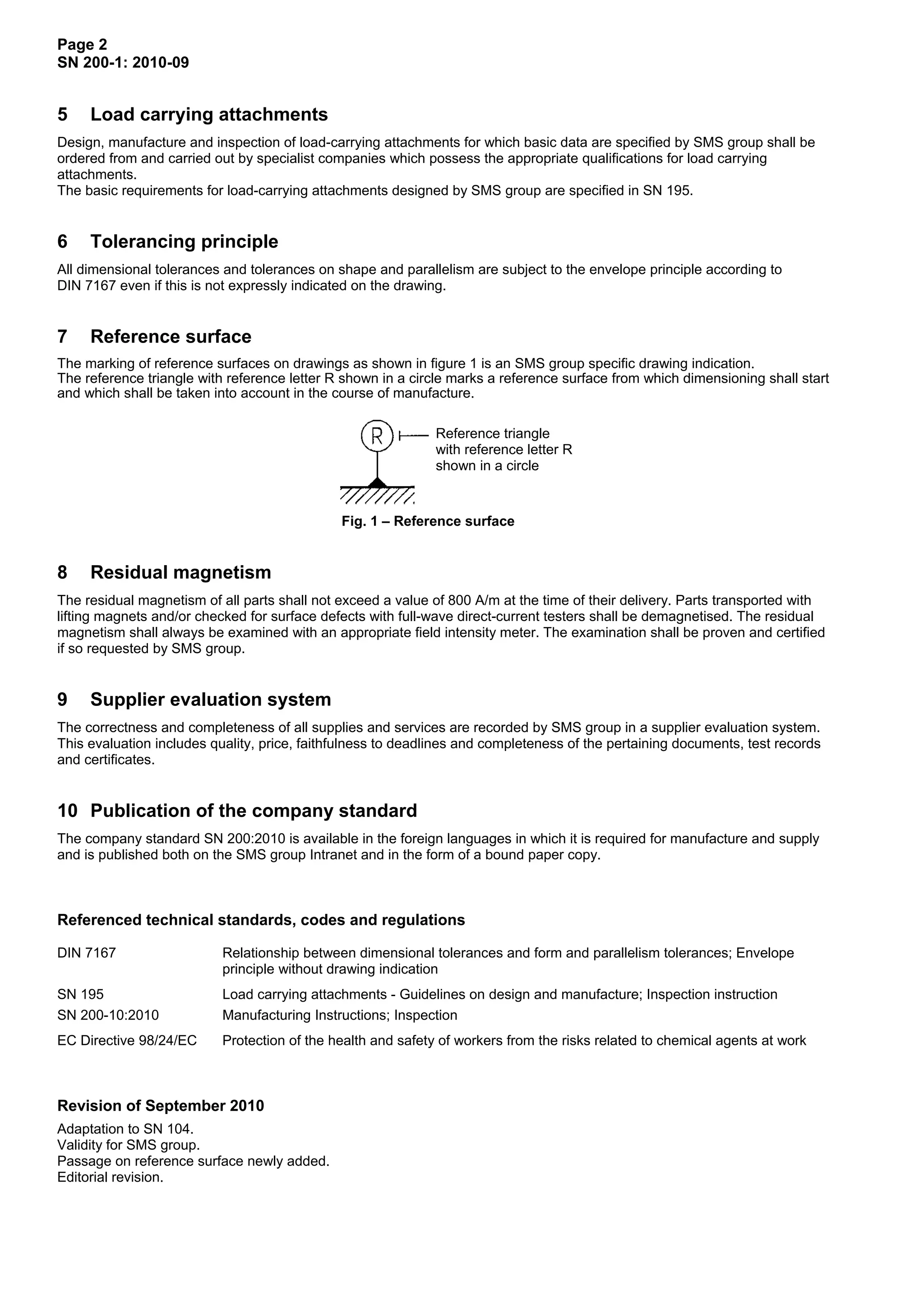 Manufacturing instructions sn200_2010 | PDF