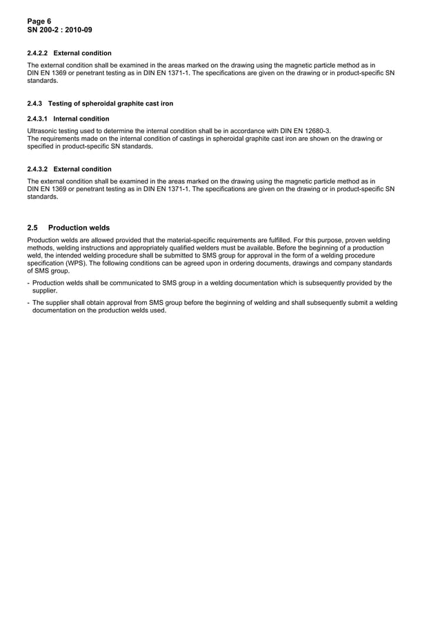 Manufacturing instructions sn200_2010 | PDF