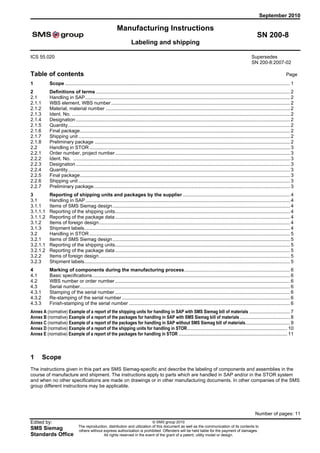 Manufacturing instructions sn200_2010 | PDF