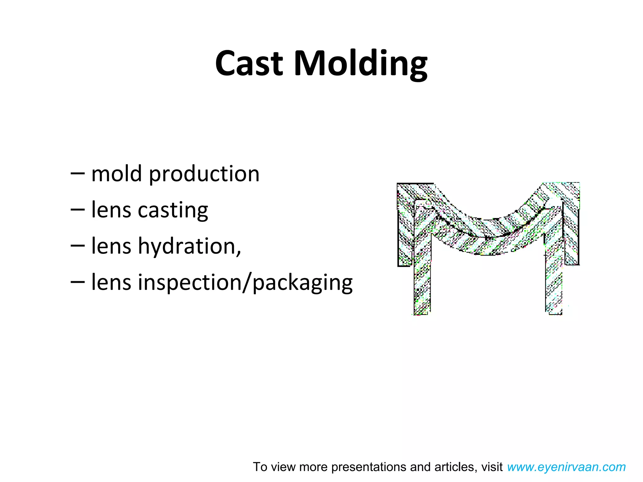 Manufacturing methods of soft contact lens - presentation at www ...