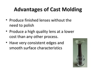 Manufacturing methods of soft contact lens - presentation at www ...