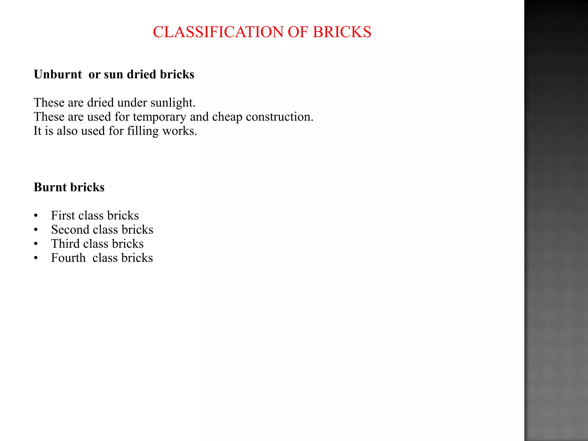 Manufacturing of bricks | PPTX