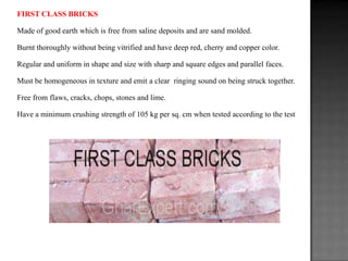 Manufacturing of bricks | PPTX