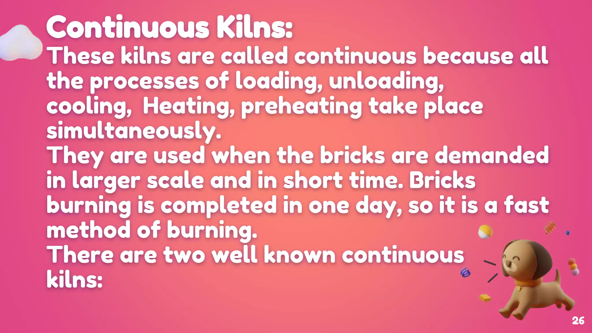 Manufacturing of bricks for masonry construction method and process | PPTX