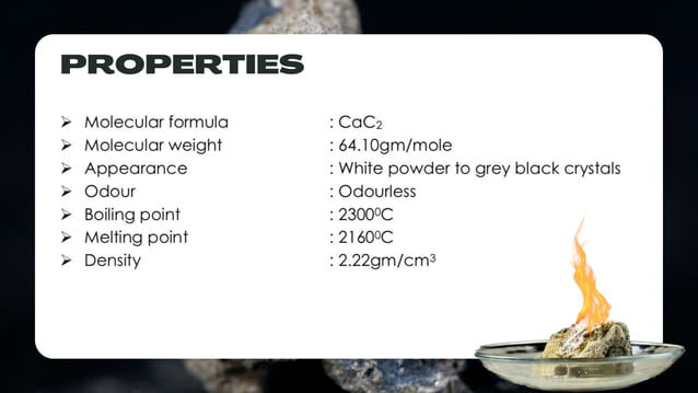 Manufacturing of Calcium Carbide.pdf | Chemistry | Science