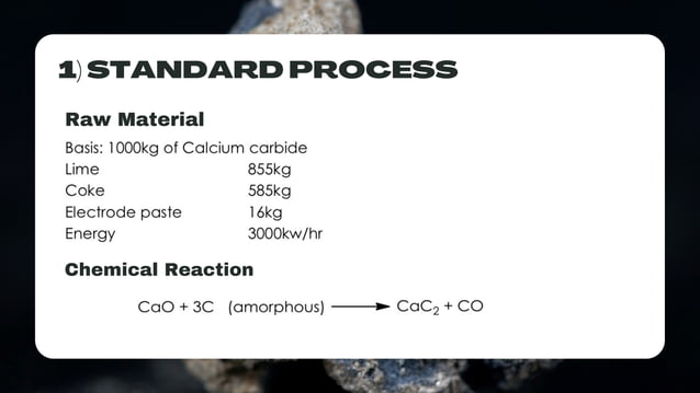 Manufacturing of Calcium Carbide.pdf | Chemistry | Science
