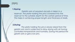 Manufacturing of capsule | PPS