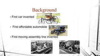 Manufacturing of cars | PPTX