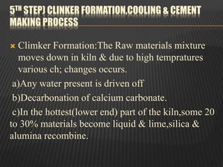 Manufacturing of cement | PPTX