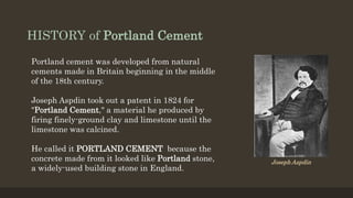 Manufacturing of cement | PPTX