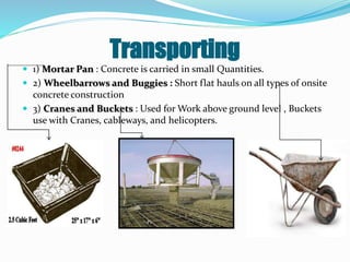 Manufacturing of concrete | PPTX