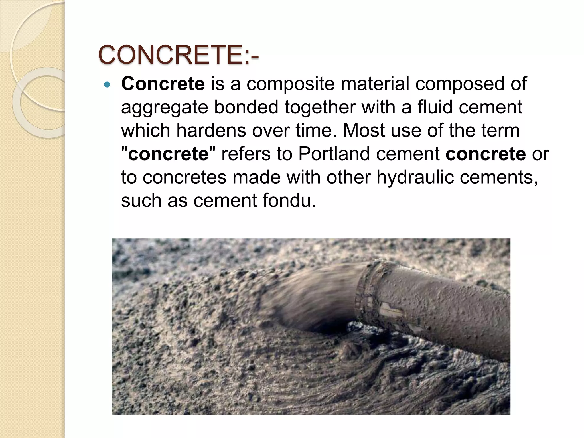 Manufacturing of concrete | PPTX