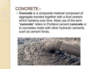 Manufacturing of concrete | PPTX