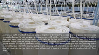 Manufacturing of cotton fabric | PPTX