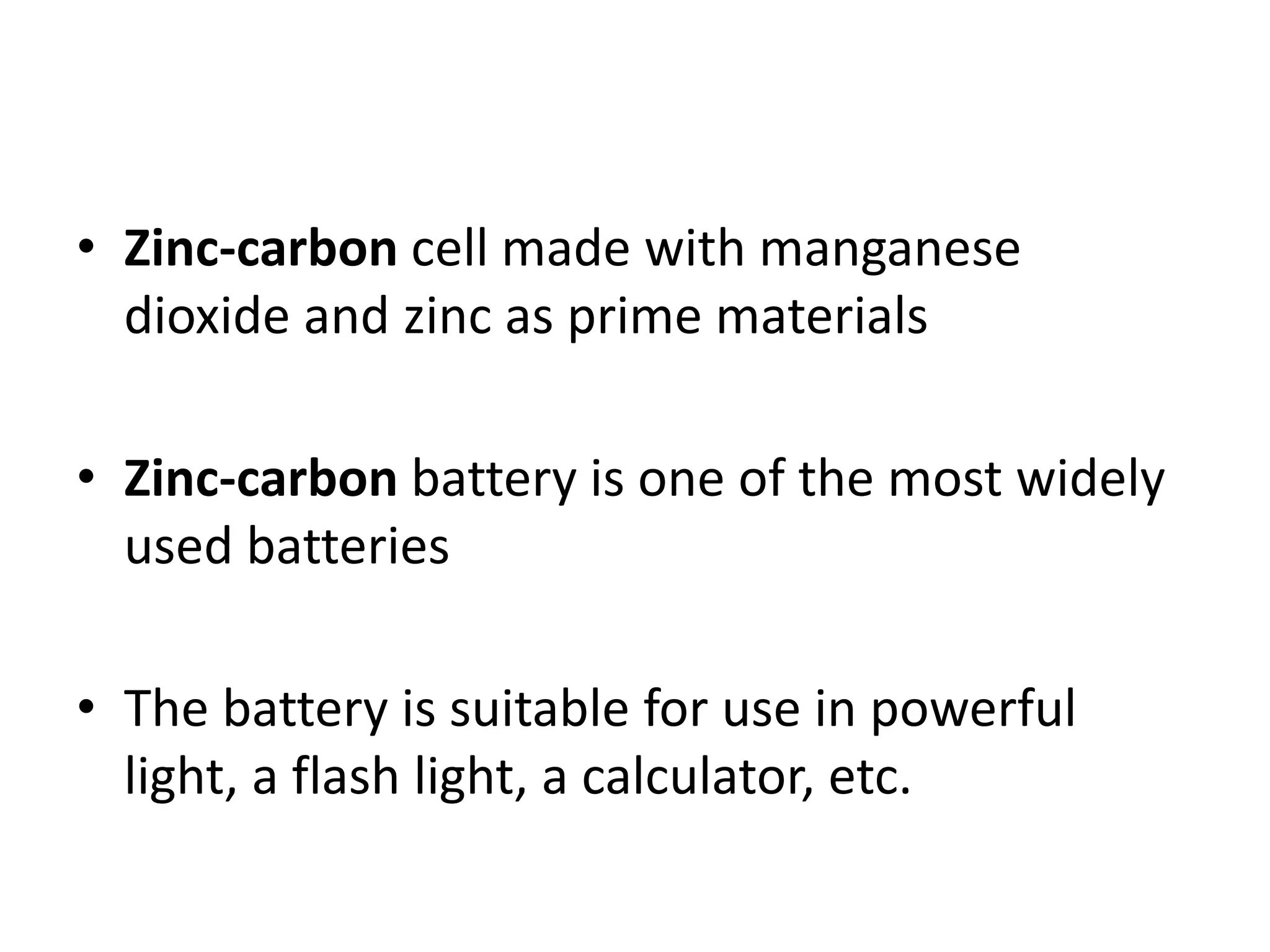 Manufacturing of dry cell | PPTX