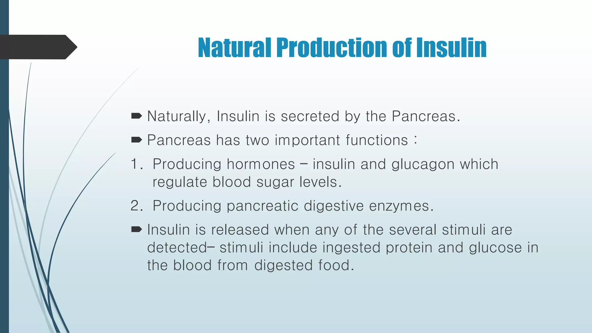 Industrial Manufacturing of Insulin, | PPTX