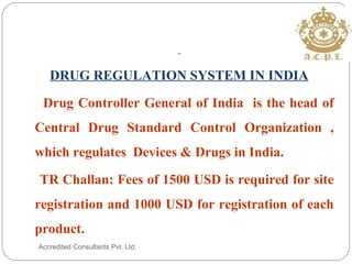 Manufacturing of New Drug by Export NOC | PPT