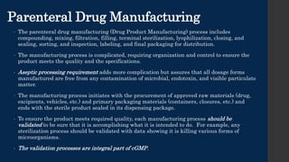 MANUFACTURING OF PARENTRALS.pptx