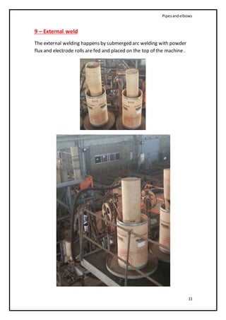 steps sequence of deformation of pipes and elbows | DOCX