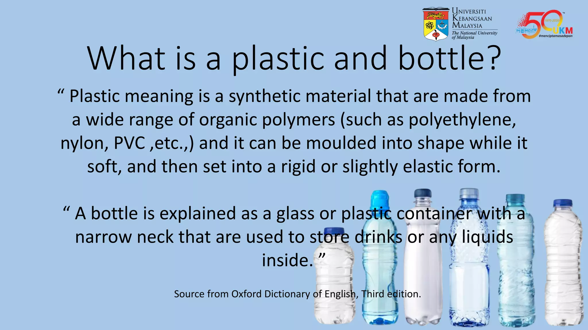 Manufacturing Processes of Plastic Bottle | PDF