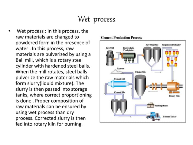 Manufacturing of portland cement | PPTX