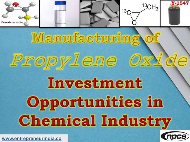 Manufacturing of propylene oxide | PPTX | Commodities | Economy