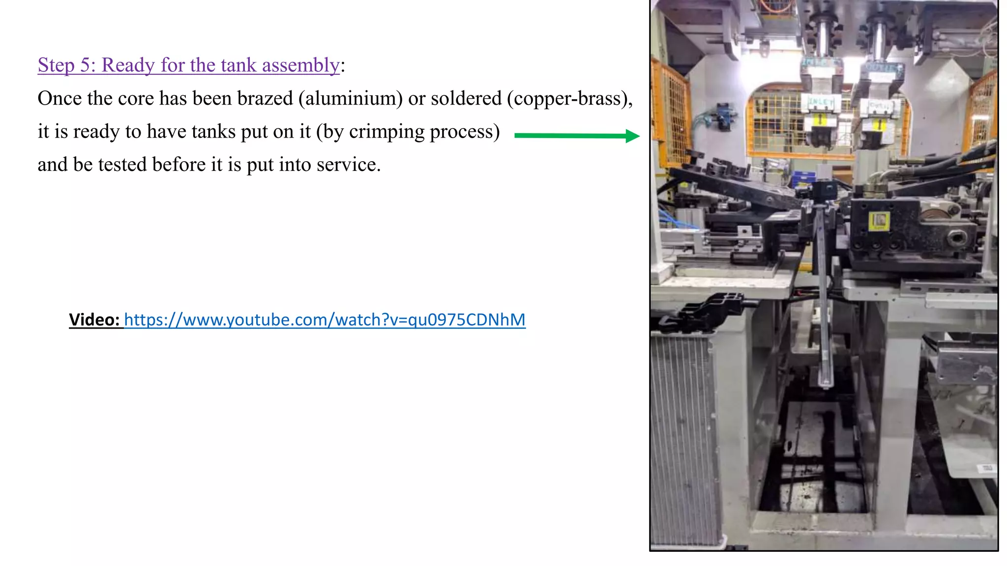 Manufacturing of radiator | PPTX